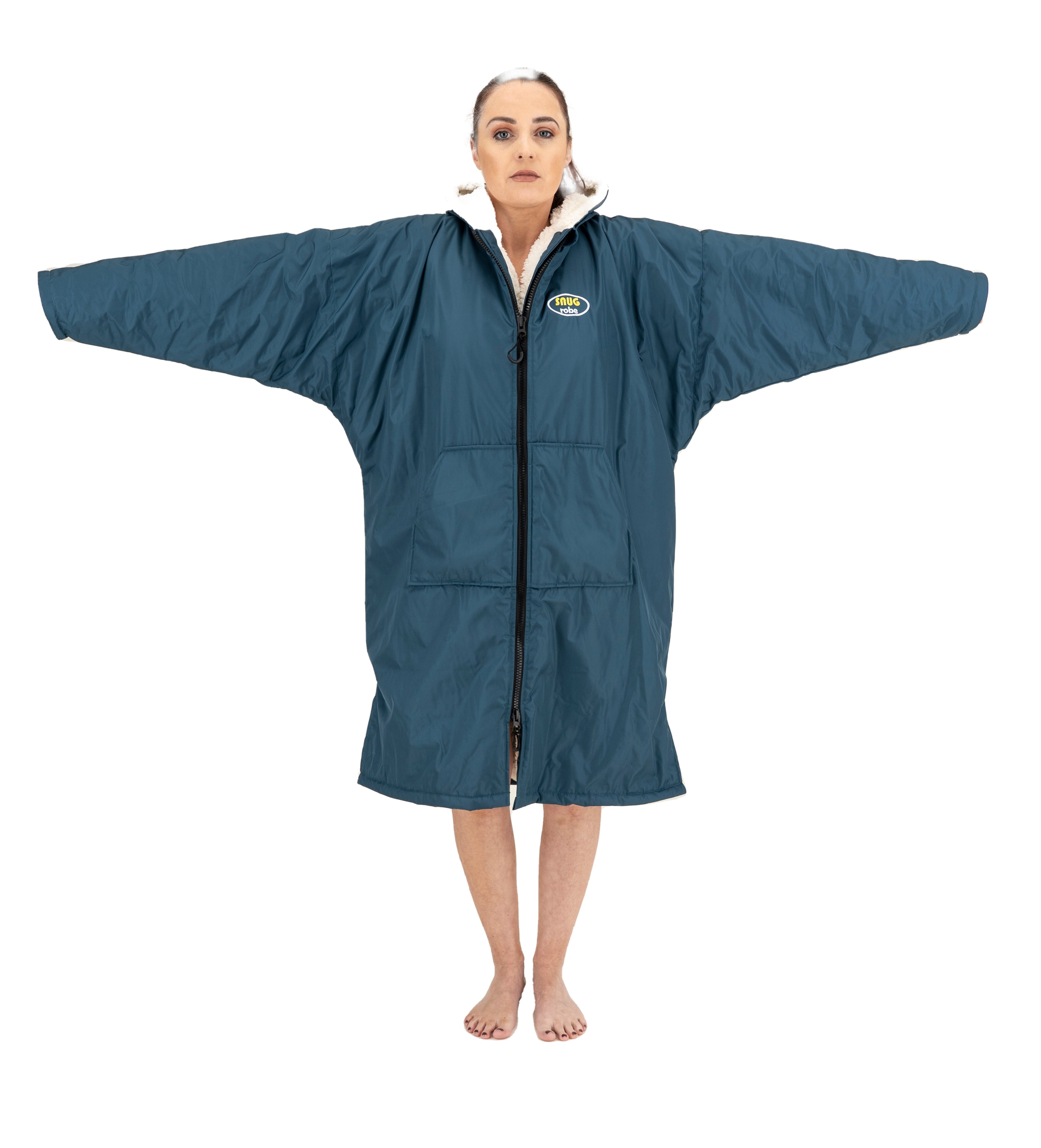 Snugrobe Premium Women's Waterproof Dry Changing Towelling Robe Jacket ...